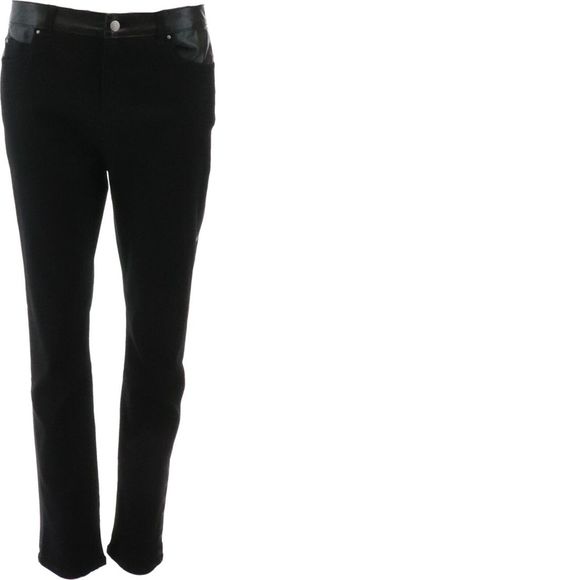 StyleList by Micaela | Jeans | Stylelist Micaela Faux Leather Inset ...